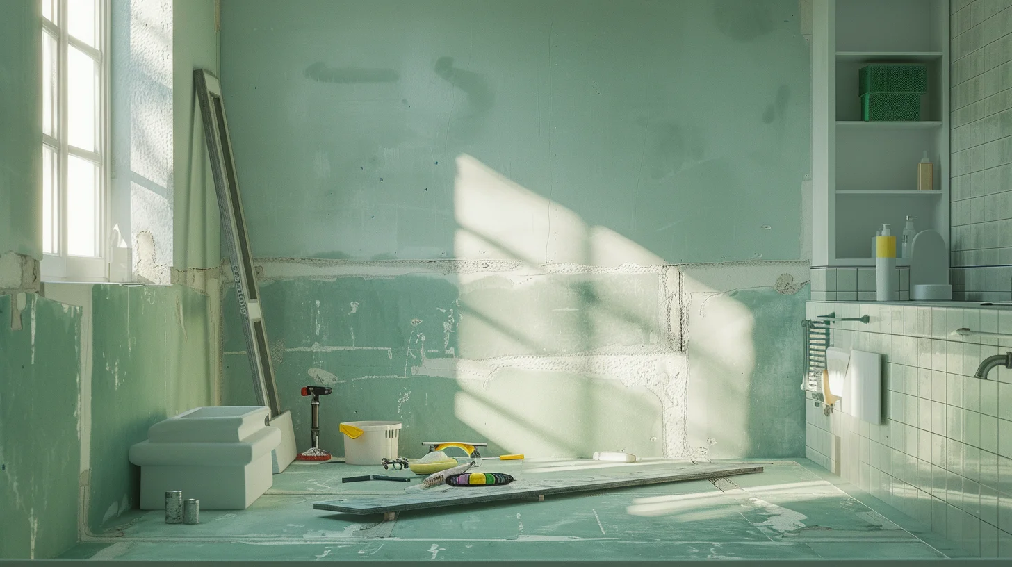 Installation de placo hydrofuge dans les salles de bains : le guide complet